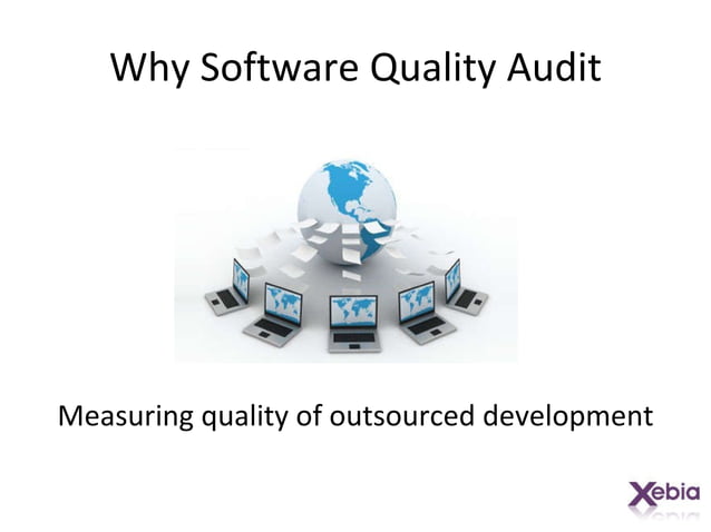 Software Quality Architecture And Code Audit Ppt