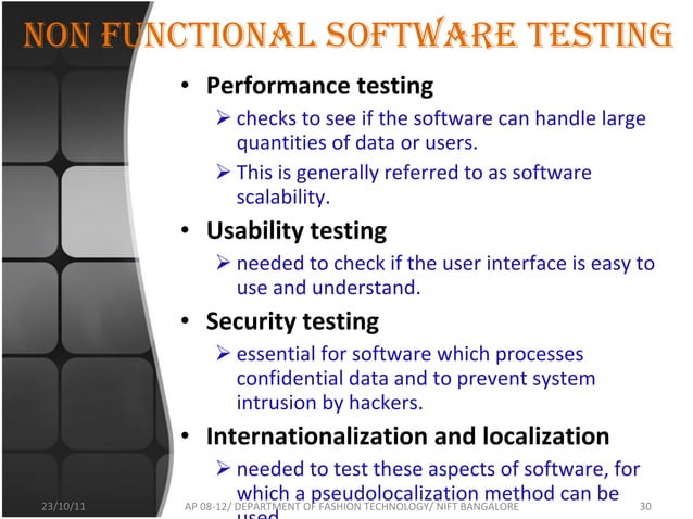 Software quality assurance | PPT