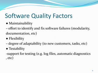 Software quality assurance | PPTX