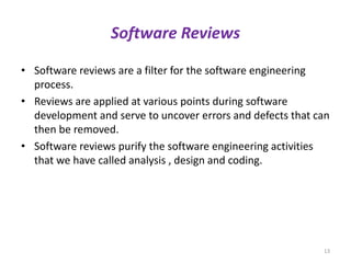 Software quality assurance | PPTX