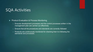 Software Quality Assurance | PPTX | Computer Software and Applications ...