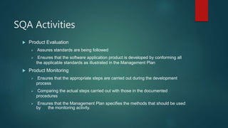 Software Quality Assurance | PPTX | Computer Software and Applications ...