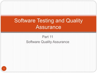 Software Quality Assurance-se412-v11.ppt
