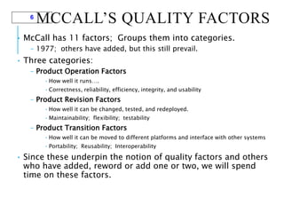 Software qualityfactors | PPT