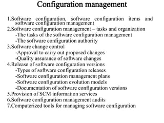 SQA - chapter 13 (Software Quality Infrastructure) | PPTX