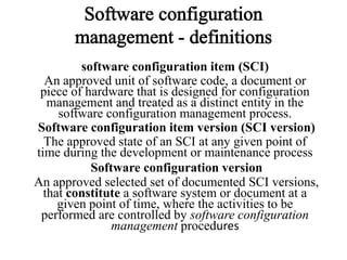 SQA - chapter 13 (Software Quality Infrastructure) | PPTX