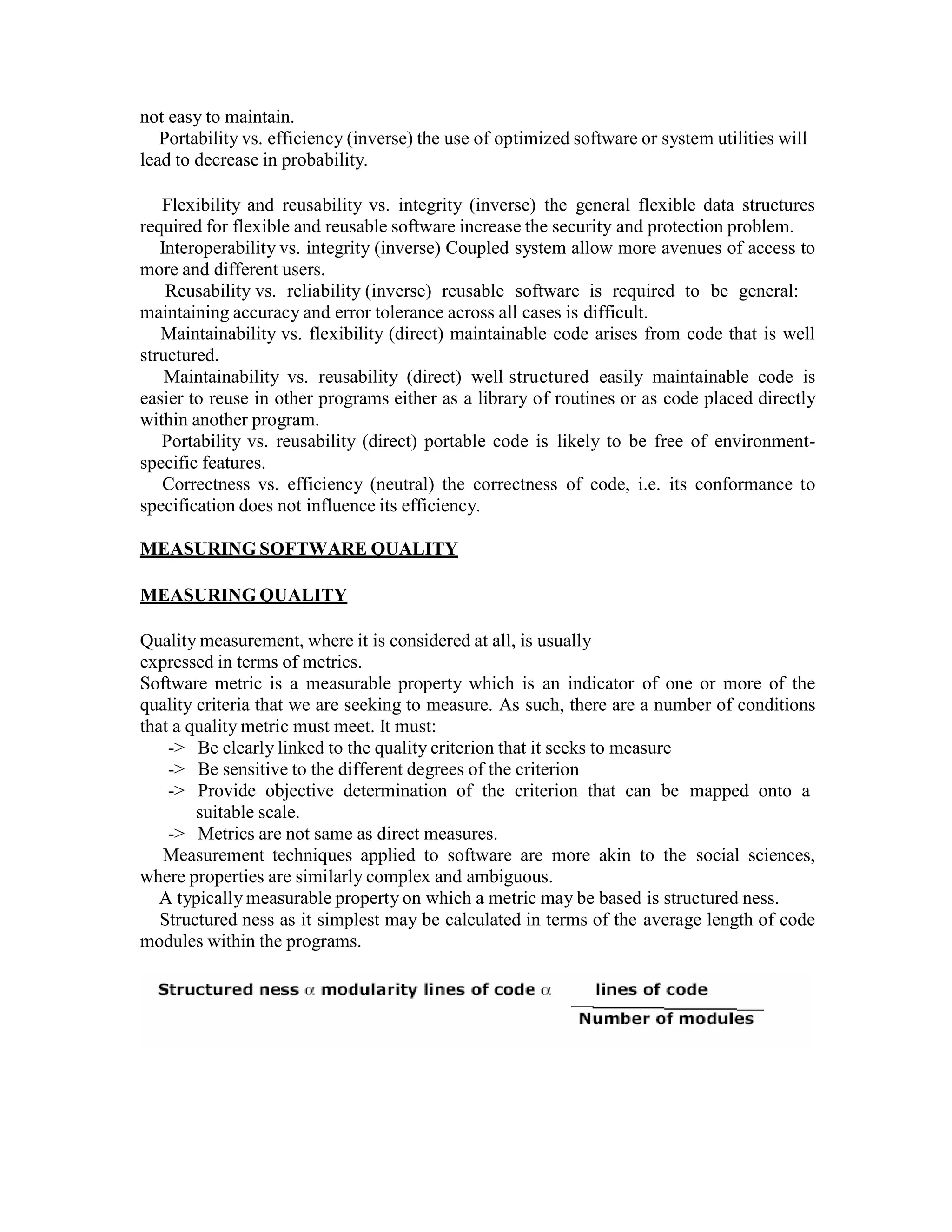 Software quality management lecture notes | DOCX