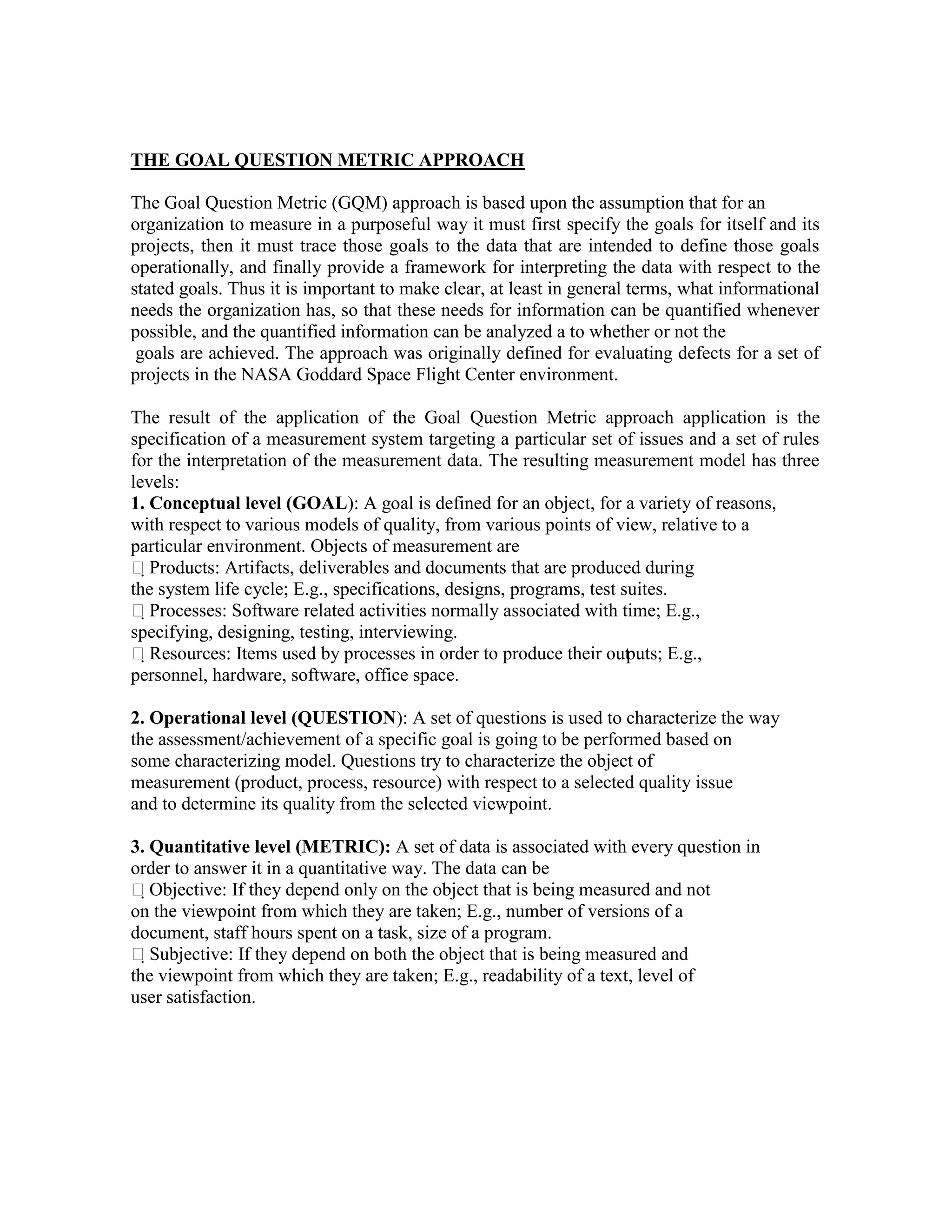 Software quality management lecture notes | DOCX