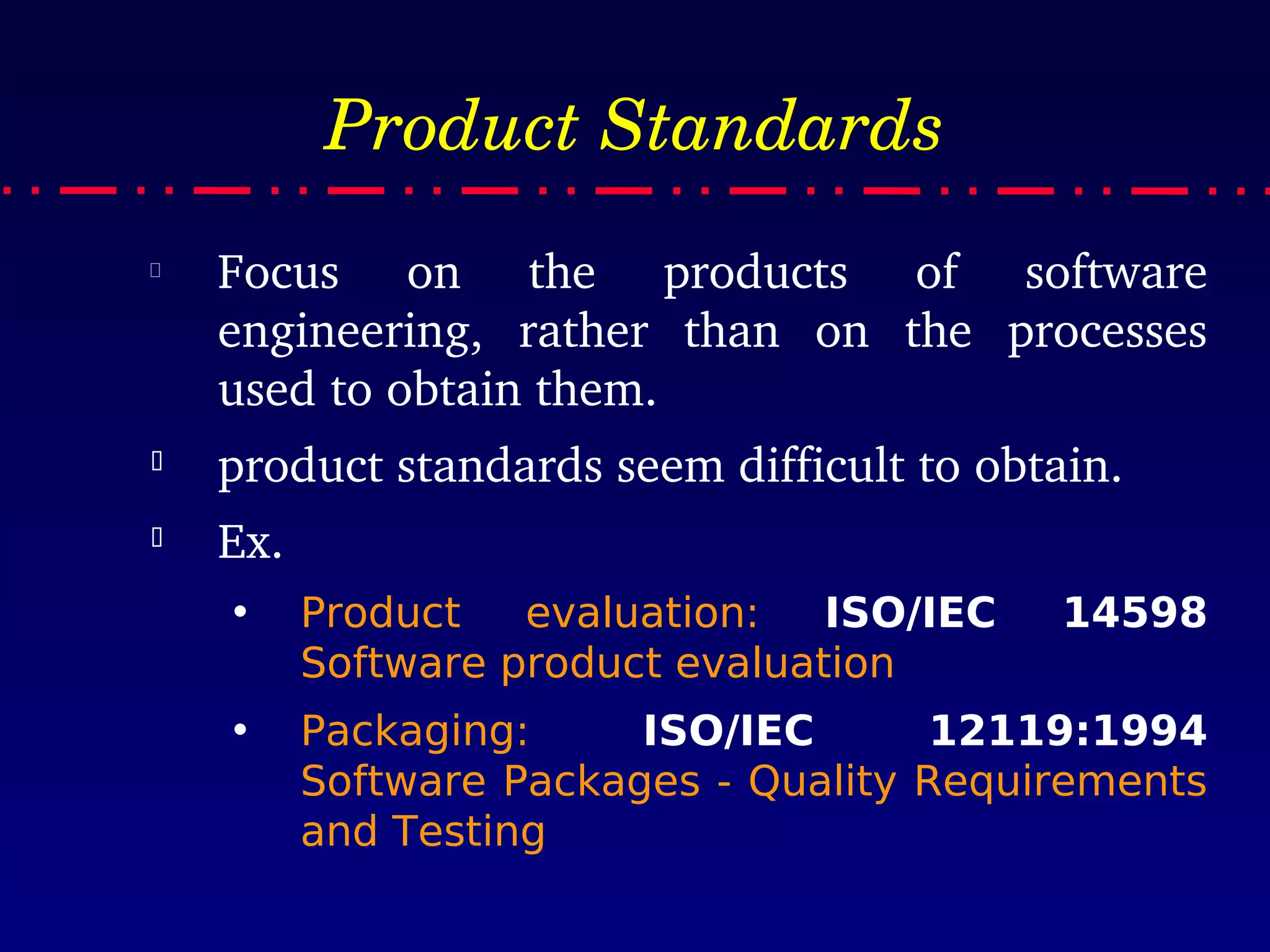 Software quality management standards | PDF