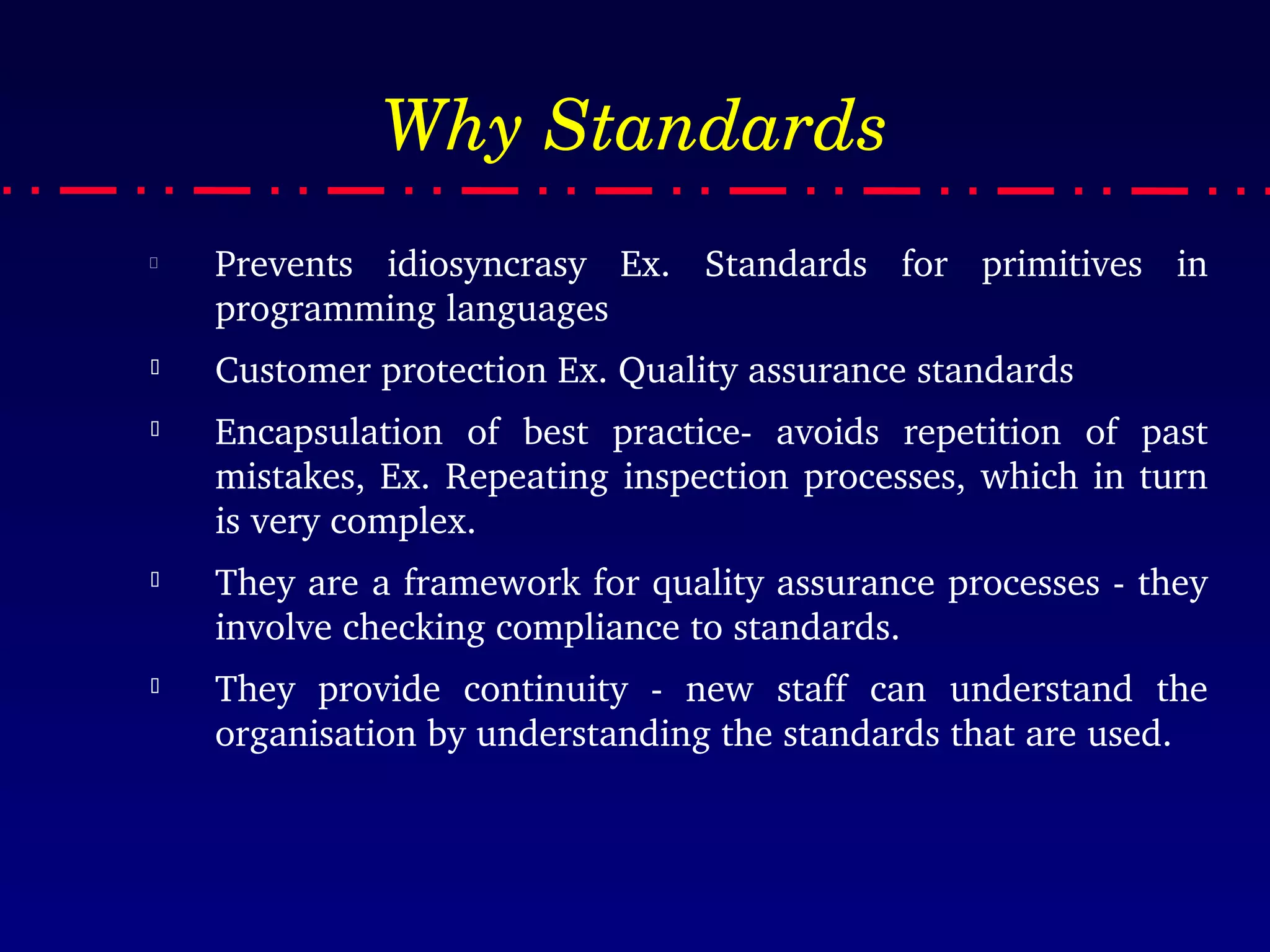 Software quality management standards | PDF