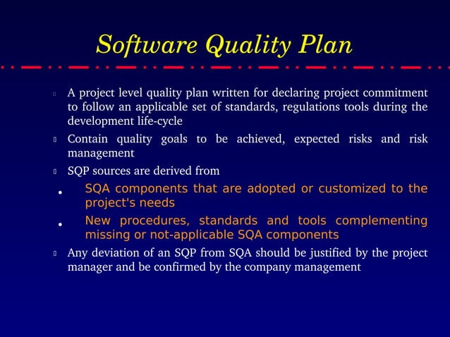 Software quality management standards | PDF