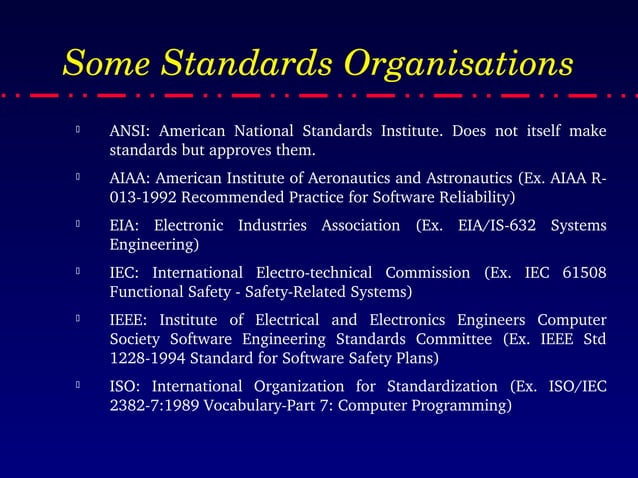 Software quality management standards | PDF