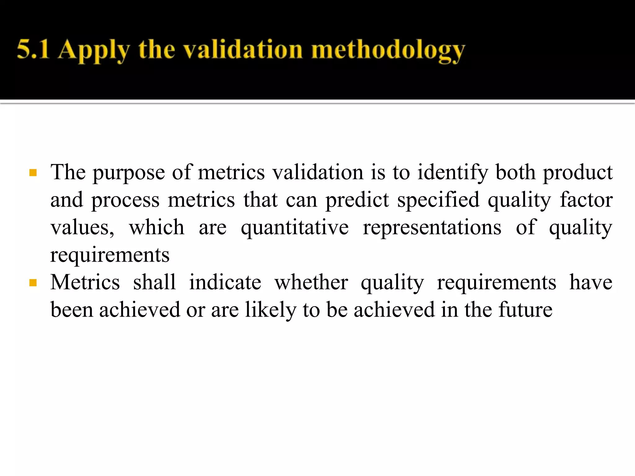 Software Quality Metrics Methodology Tanmi Kiran Pptx Computer Software And Applications