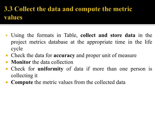 Software quality metrics methodology _tanmi kiran | PPTX | Computer ...