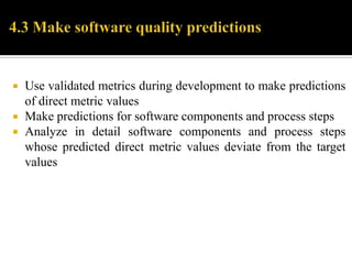 Software quality metrics methodology _tanmi kiran | PPTX