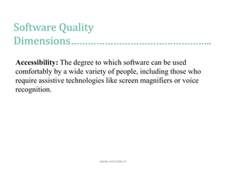 Software quality | PPTX