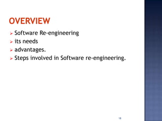Software re engineering | PPTX