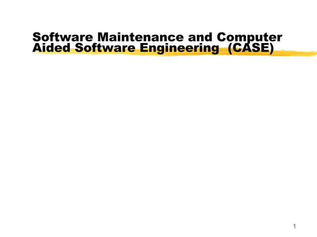 Software reengineering.ppt in Software Engineering | PPT