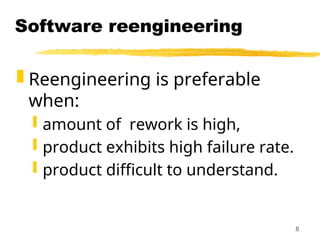 Software reengineering.ppt in Software Engineering | PPT