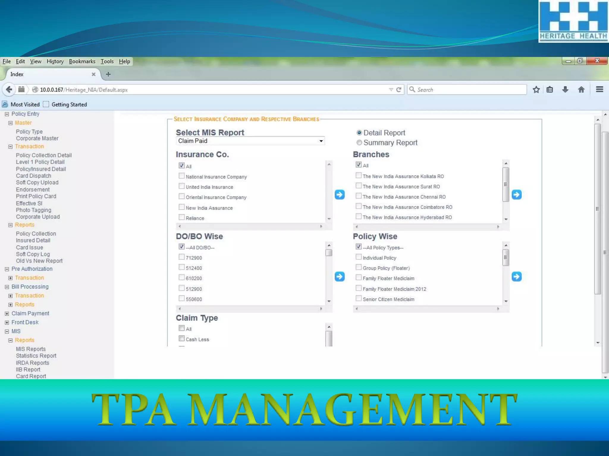 Software reference tpa_management | PPT