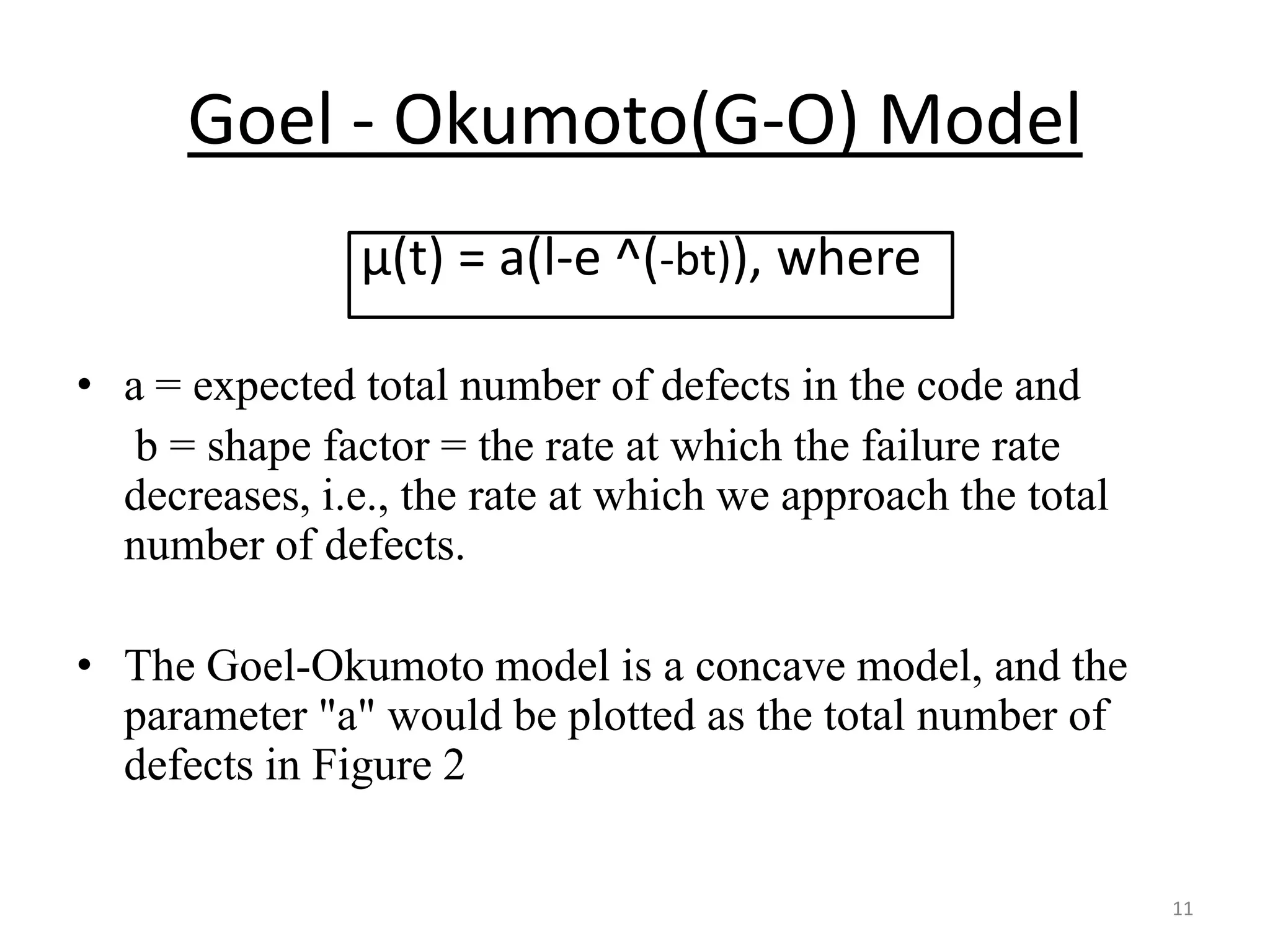 Software Reliability Growth Model Pptx Computer Software And