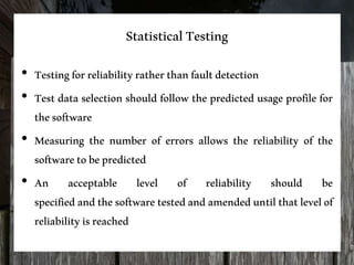 Software reliability | PPTX