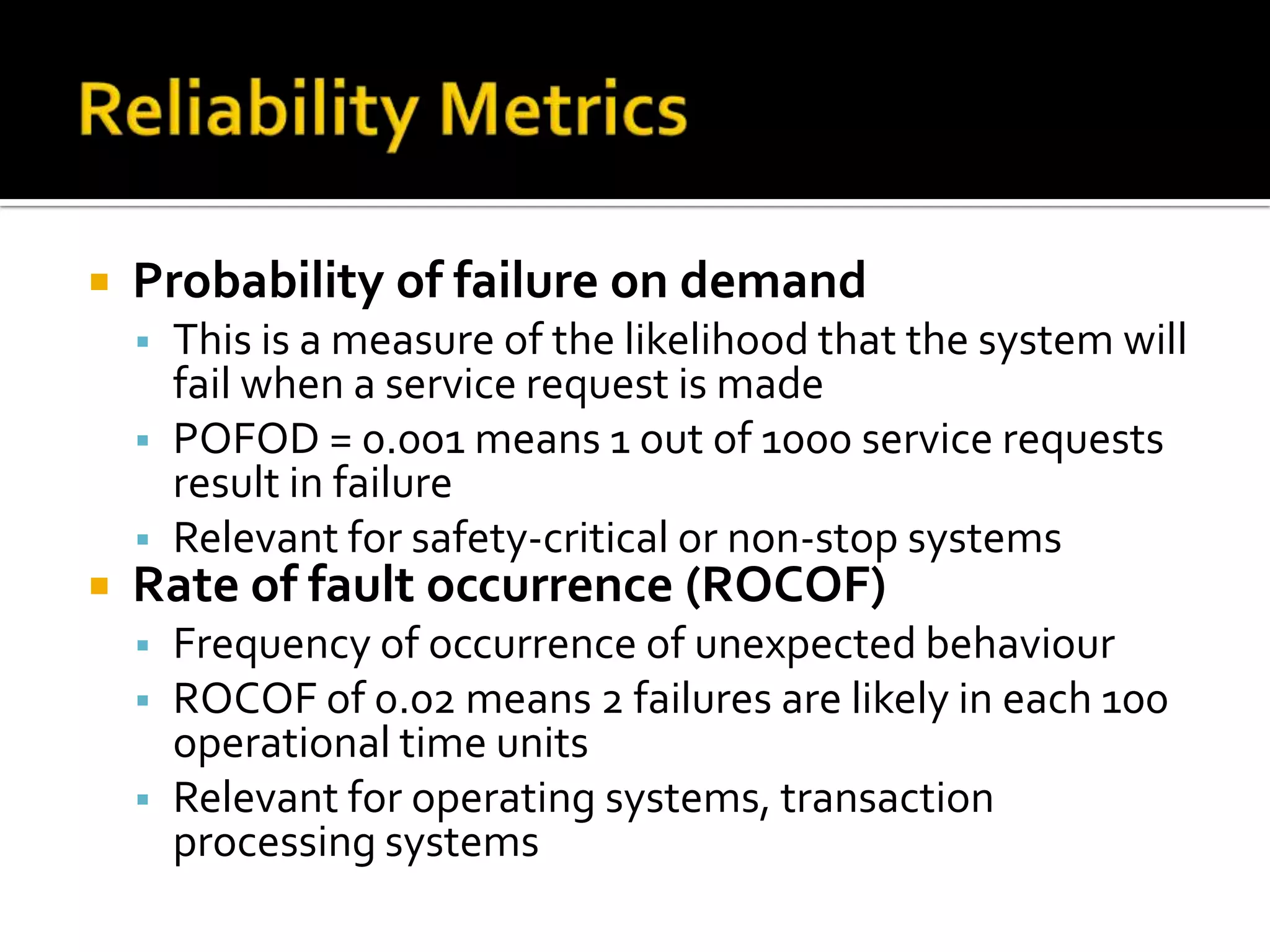 Software reliability & quality | PPTX