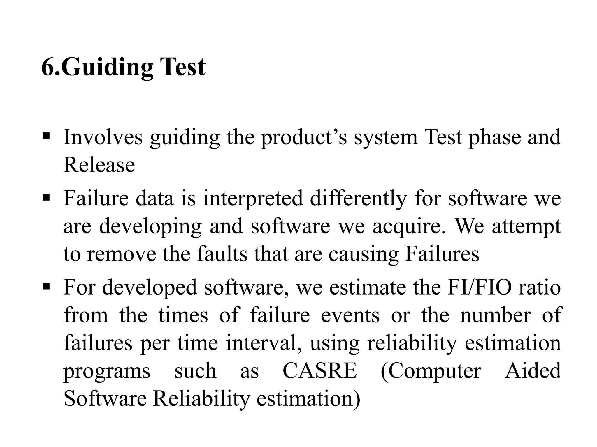 Software reliability engineering process | PPTX