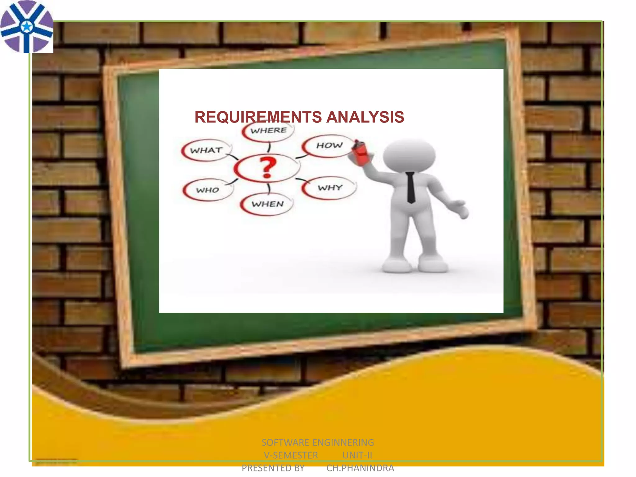 Software requirements and analysis | PPT