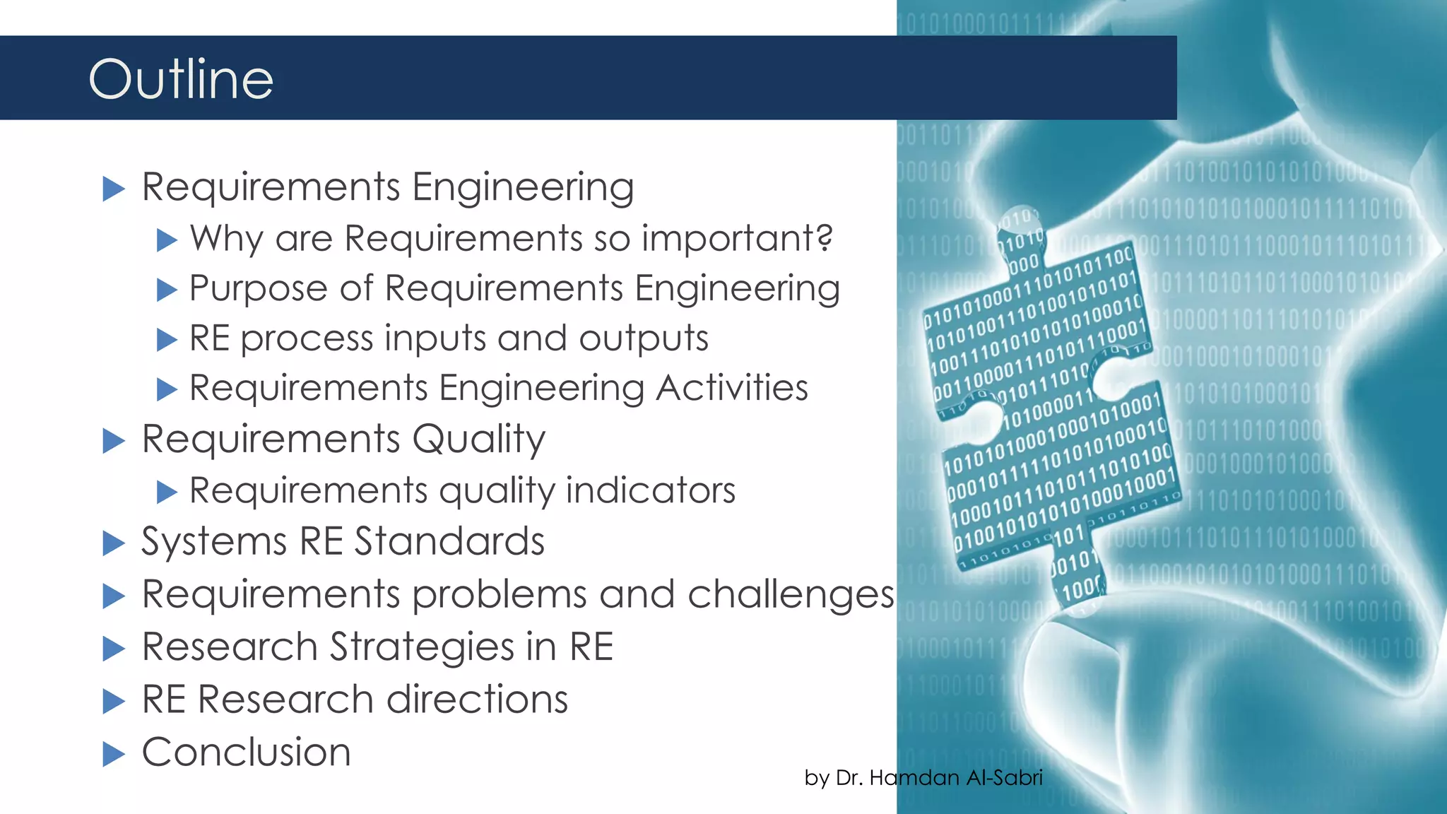 Software requirements engineering problems and challenges erp implementation as a case study | PPT