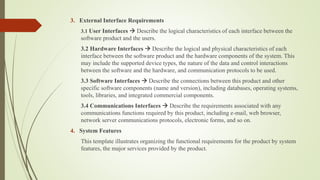 Software requirement specification | PPTX