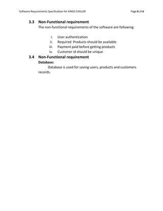 Software Requirement Specification | PDF | Operating Systems | Computer Software and Applications