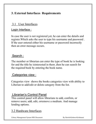 Software requirements specification | DOCX | Operating Systems ...