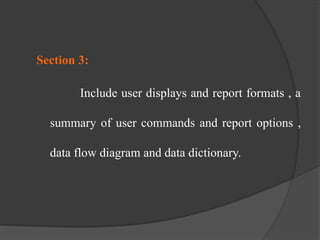 Software requirements specification | PPTX