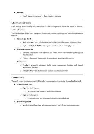 Software Requirements Specification Document | PDF