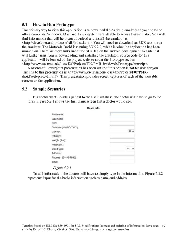 Software Requirements Specification Final | DOCX | Operating Systems | Computer Software and ...