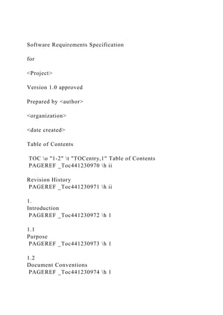 Software Requirements SpecificationforProjectVersion.docx