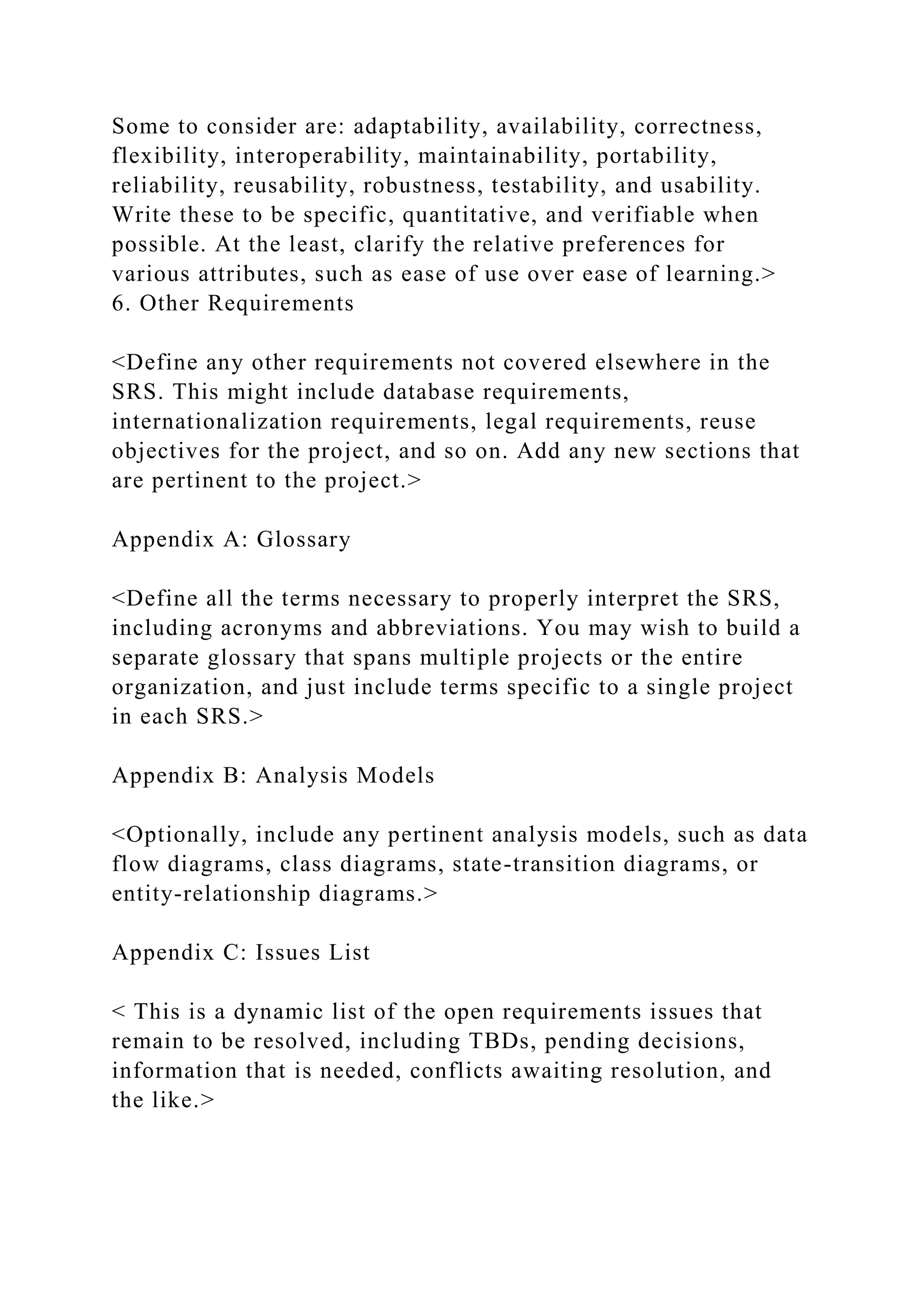 Software Requirements SpecificationforProjectVersion 1.0 a.docx