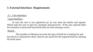 Software requirements specification (srs) by Dan Dharma | PPTX