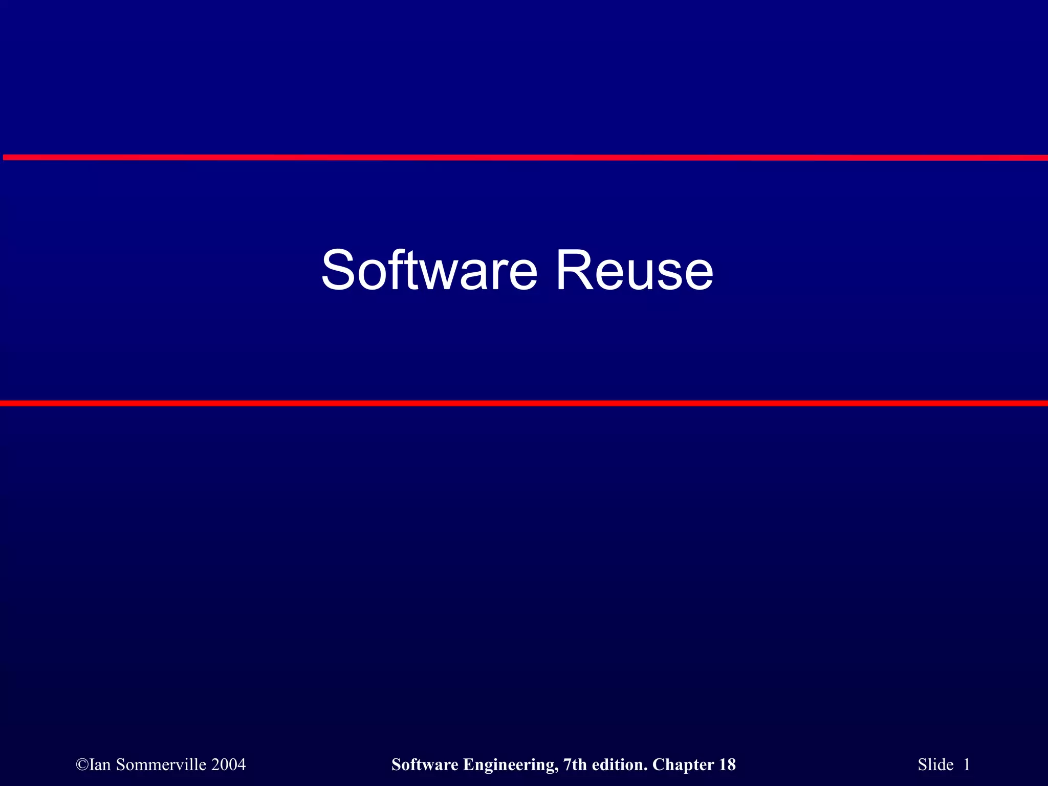 Software Reuse.ppt