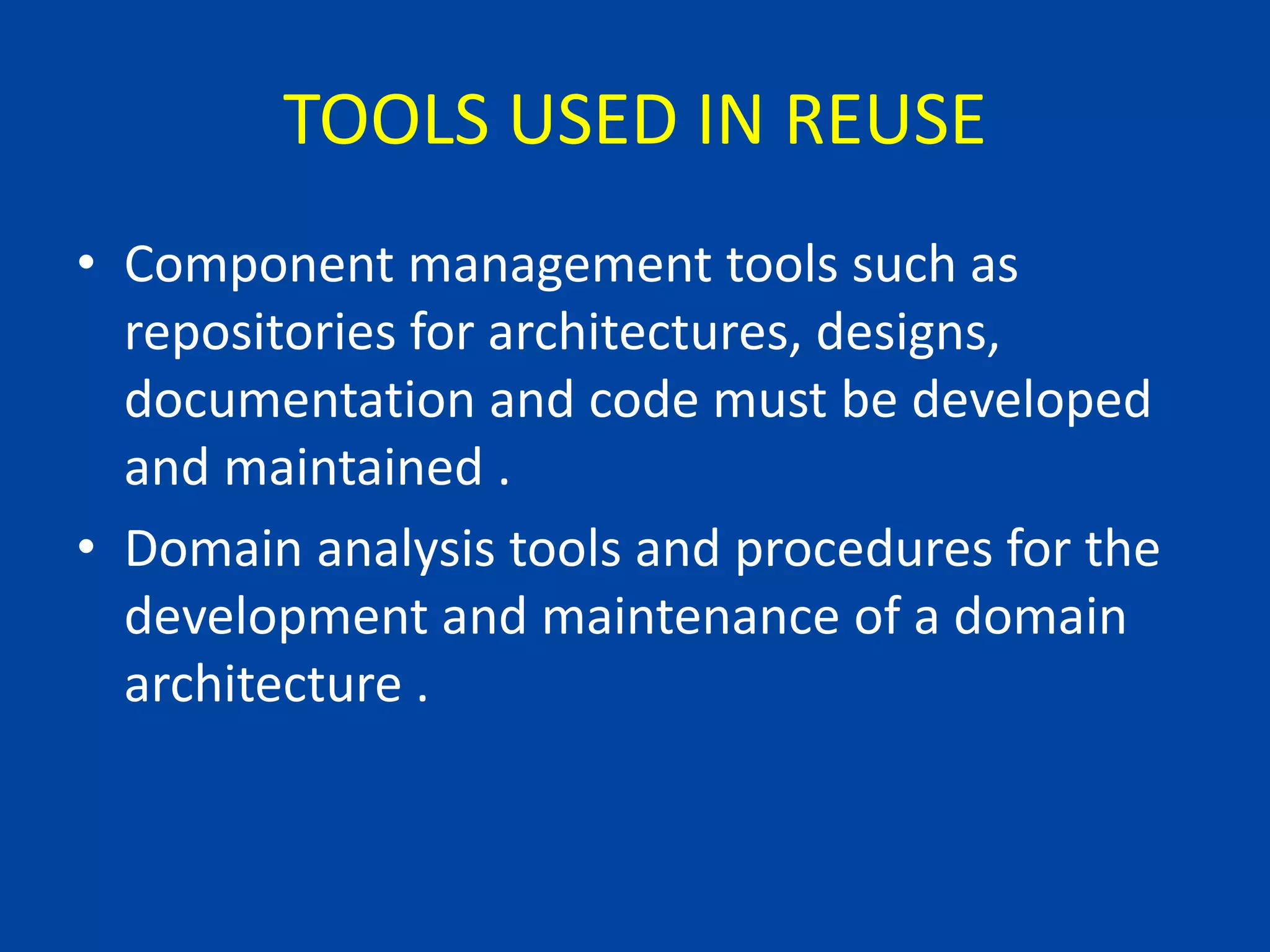 Software reuse ppt. | PPTX