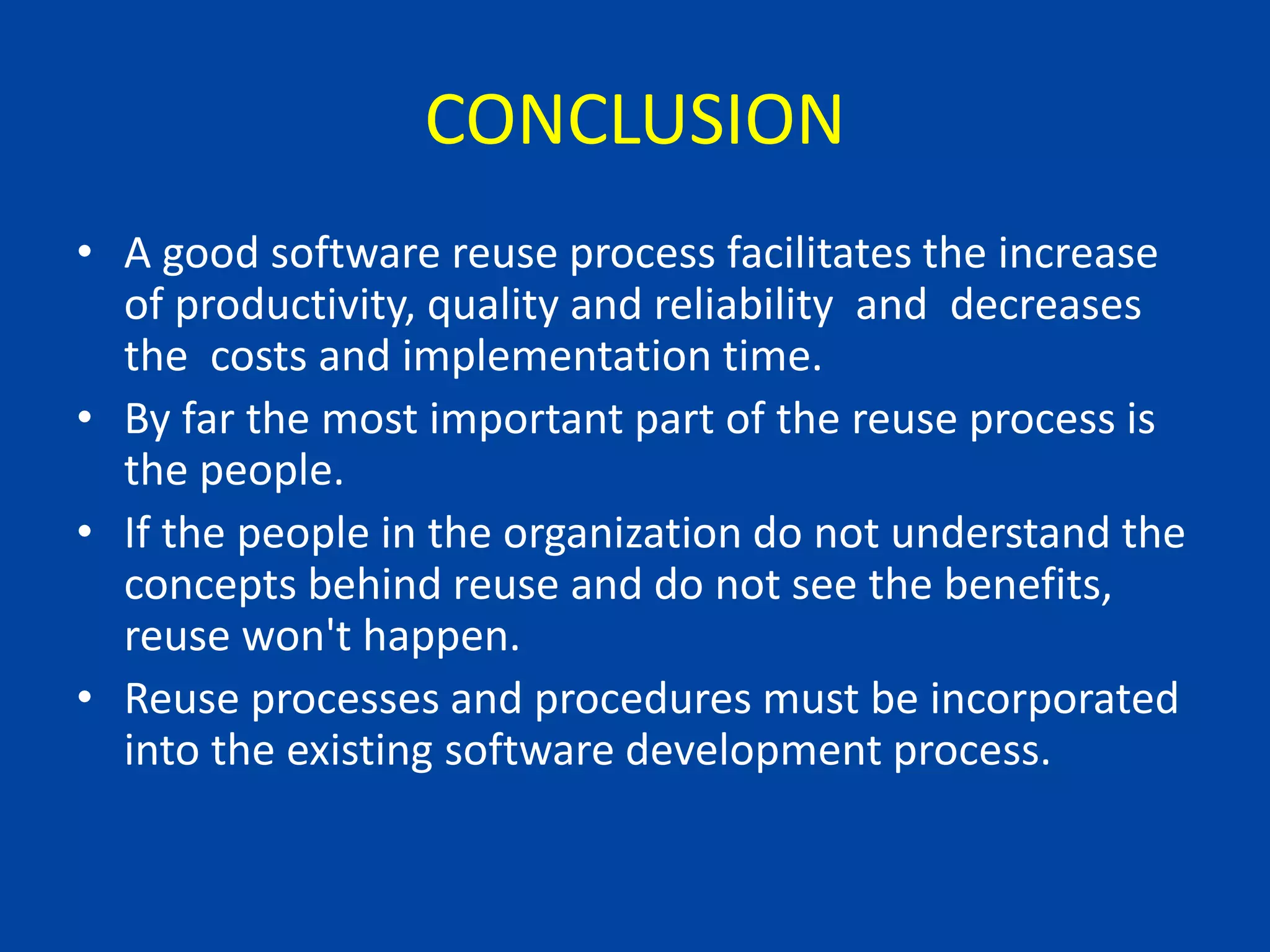 Software reuse ppt. | PPTX