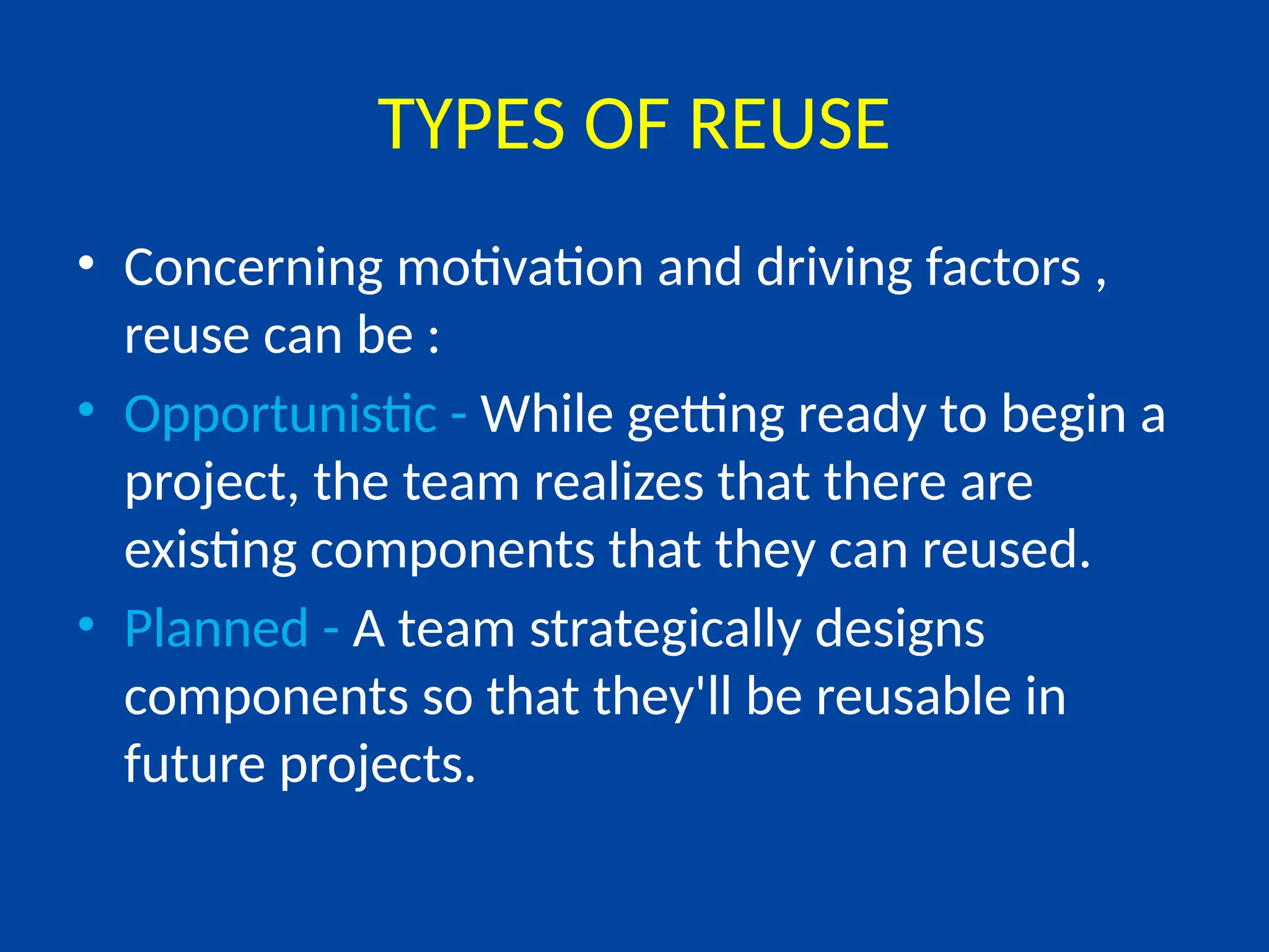 software reuse [PPT] 2.ppt seminar for btech | PPT