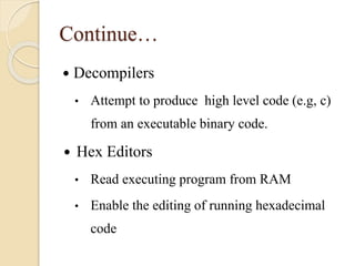 Software reverse engineering | PPTX