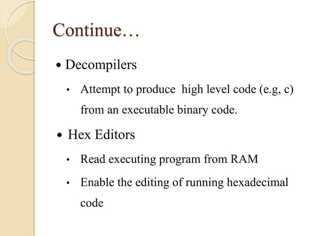 Software reverse engineering | PPTX