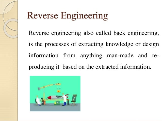 Software reverse engineering Software reverse engineering