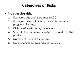 Software Risk Management updated.ppt