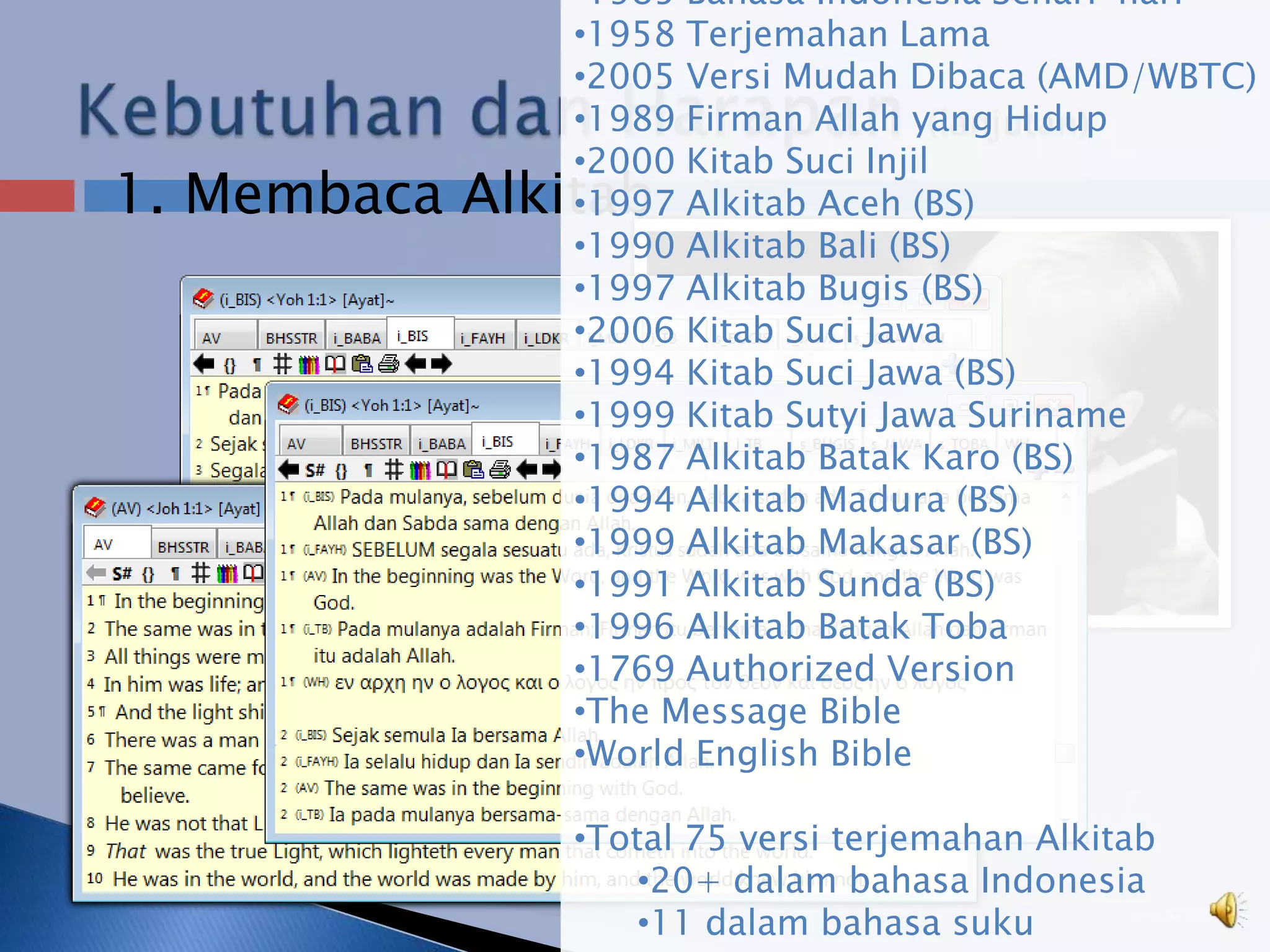 Software SABDA dengan Narasi | PPTX | Computer Software and Applications | Computing