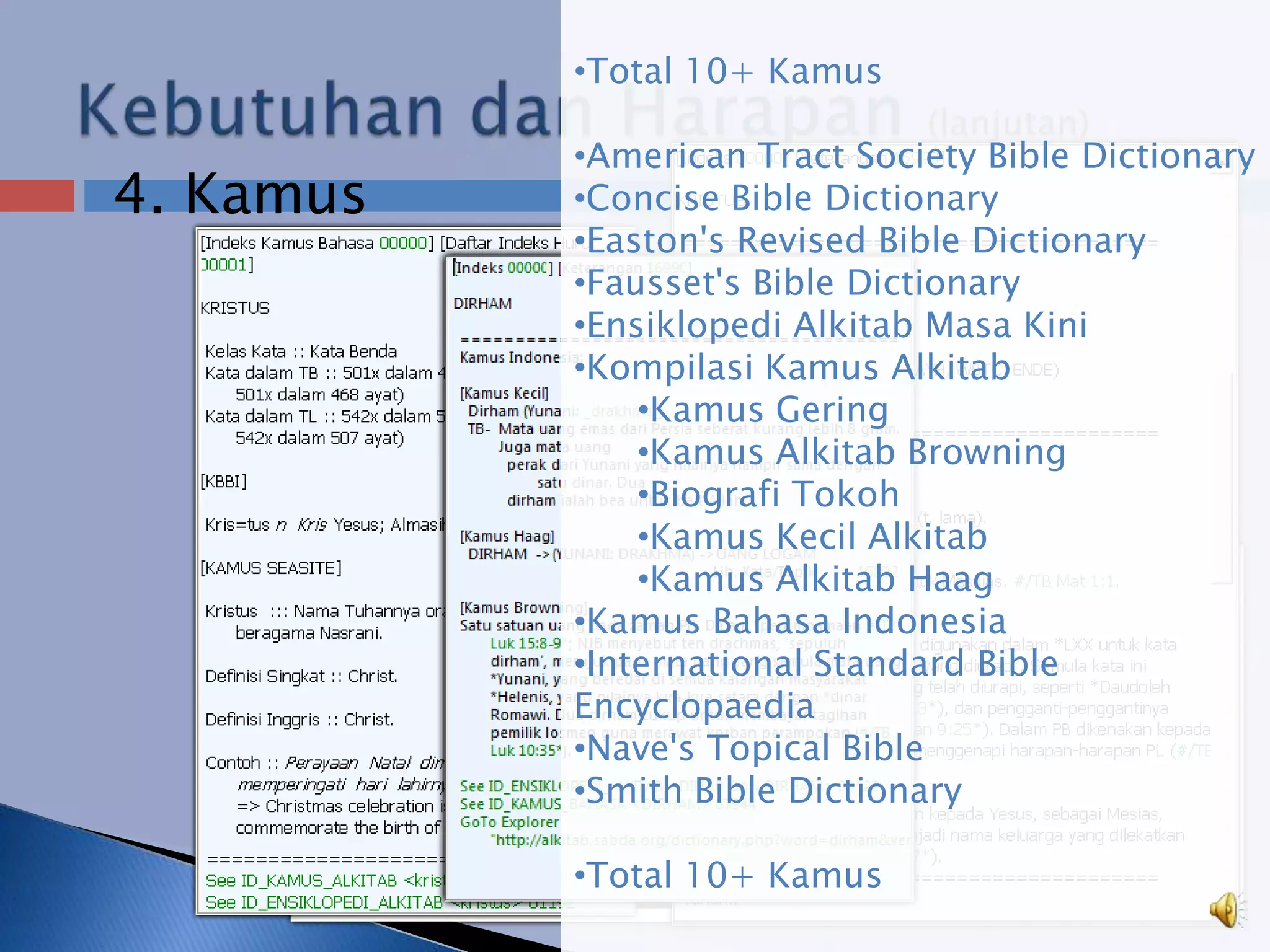 Software SABDA dengan Narasi | PPTX | Computer Software and Applications | Computing