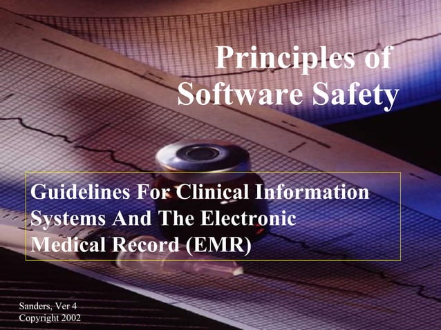 Concepts in Software Safety | PPT